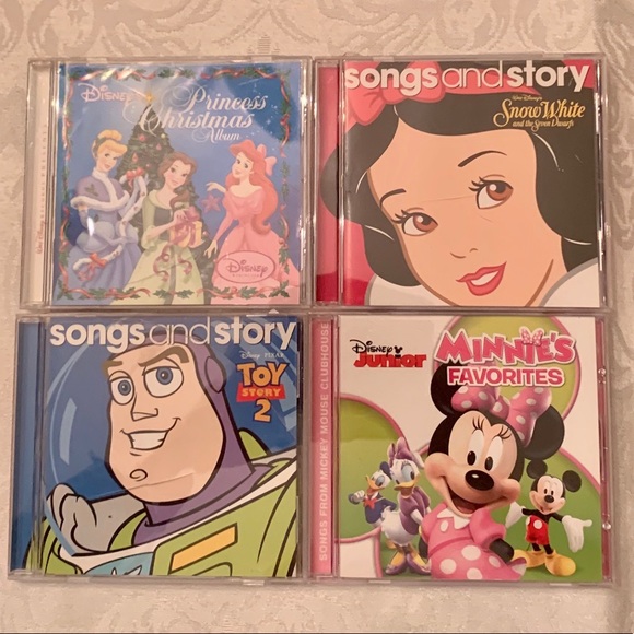Disney | Toys | Disney Cd S Grouping Of 4 | Poshmark